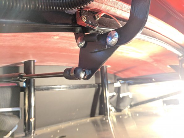 Trunk Prop with Gas Struts